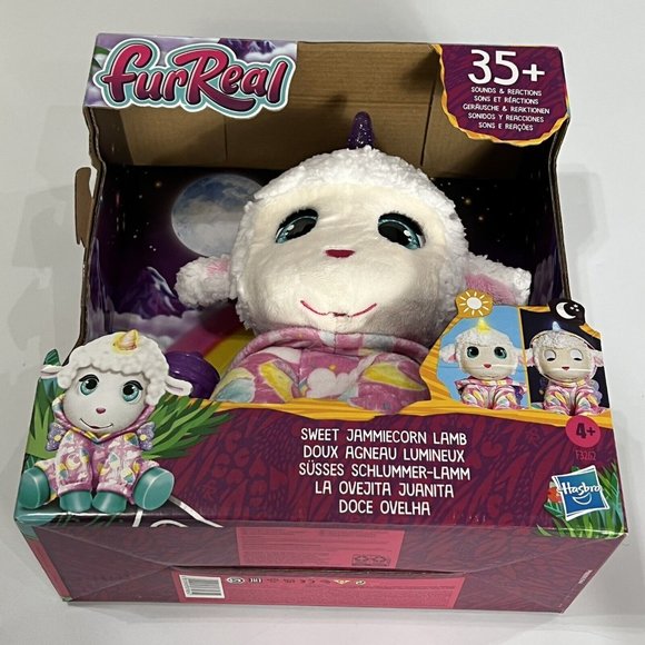 Furreal | Toys | Furreal Sweet Jammiecorn Lamb W Nighttime Mode Night ...